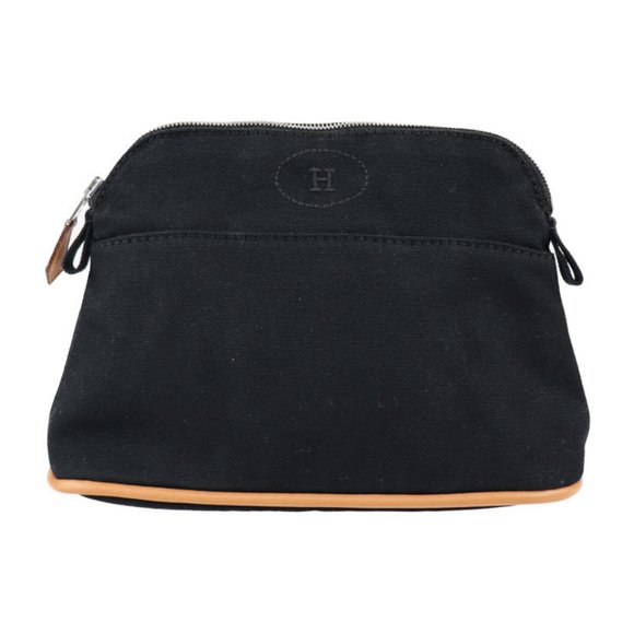 Hermes | Bags | Hermes Hermes Bolide Pouch Pm Cotton Canvas Leather ...